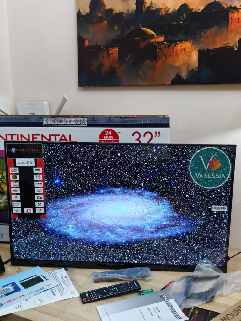 أفخم و أروع تلفاز CONTINENTAL 32 POUCE DÉMO INTÉGRER + SUPPORT GRATUIT ...