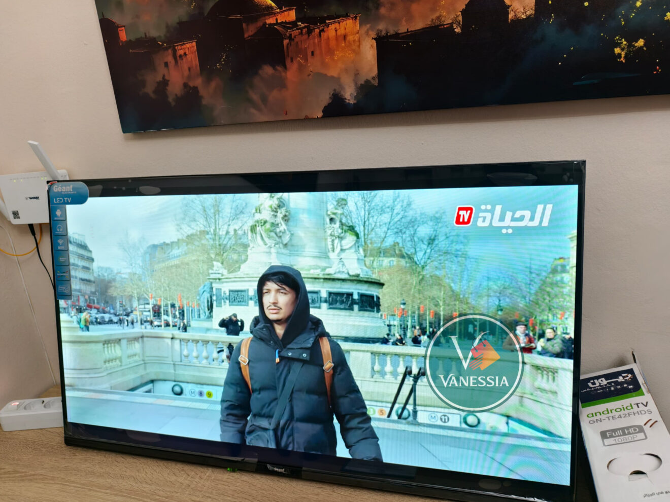 برومو تلفاز جيون 42 بوس سمارت اندرويد+ 2 سنتان Iptv هدية 🎁 😍 – VANESSIA
