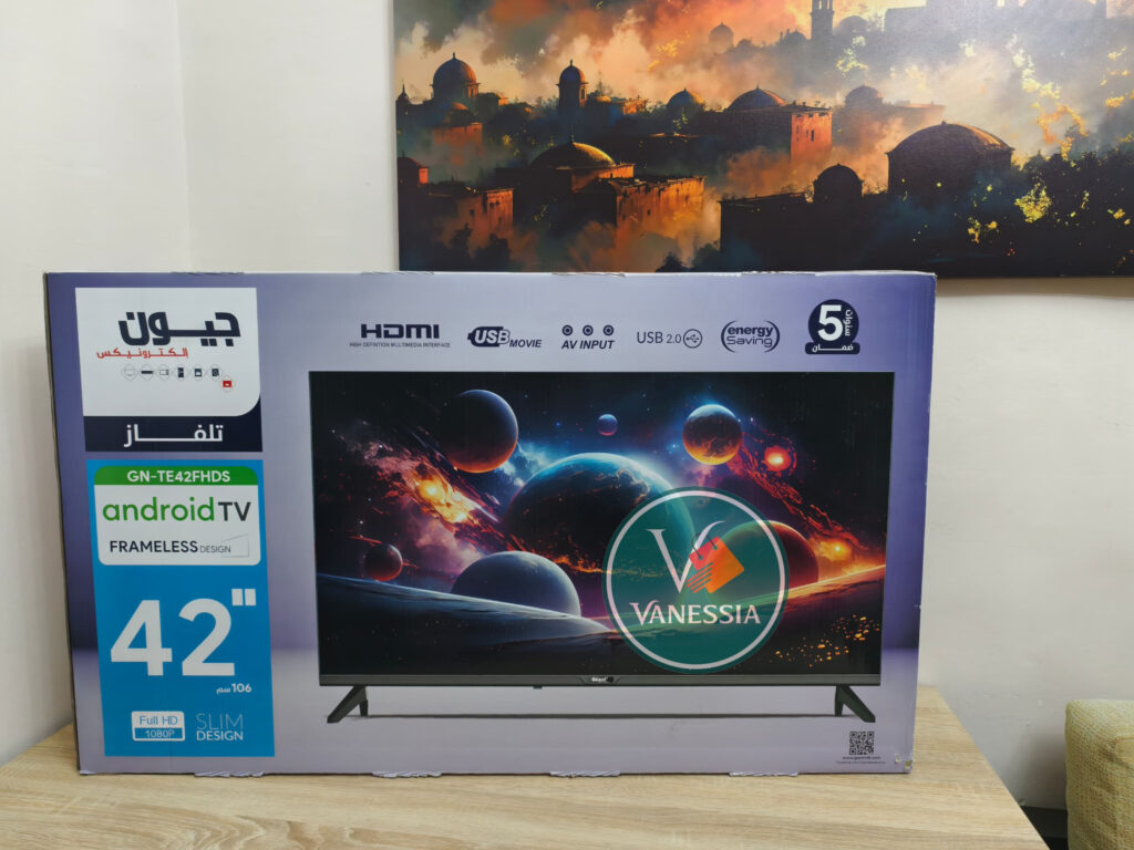 برومو تلفاز جيون 42 بوس سمارت اندرويد+ 2 سنتان Iptv هدية 🎁 😍 – VANESSIA